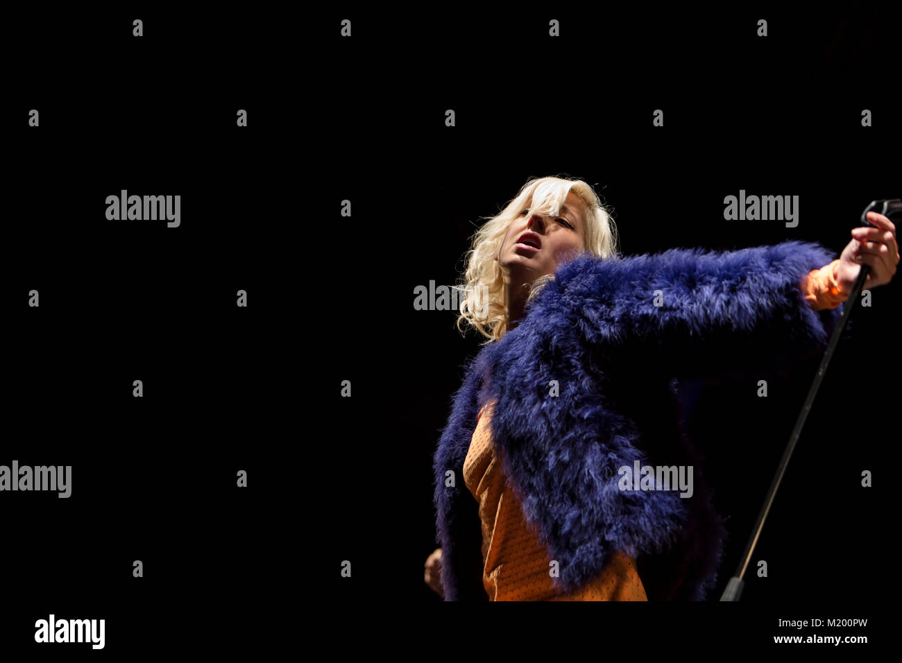 The Swedish pop singer, musician and songwriter Veronica Maggio ...