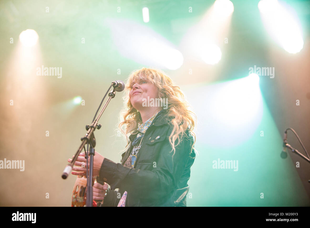 The Swedish punk band Vånna Inget performs a live concert at the ...
