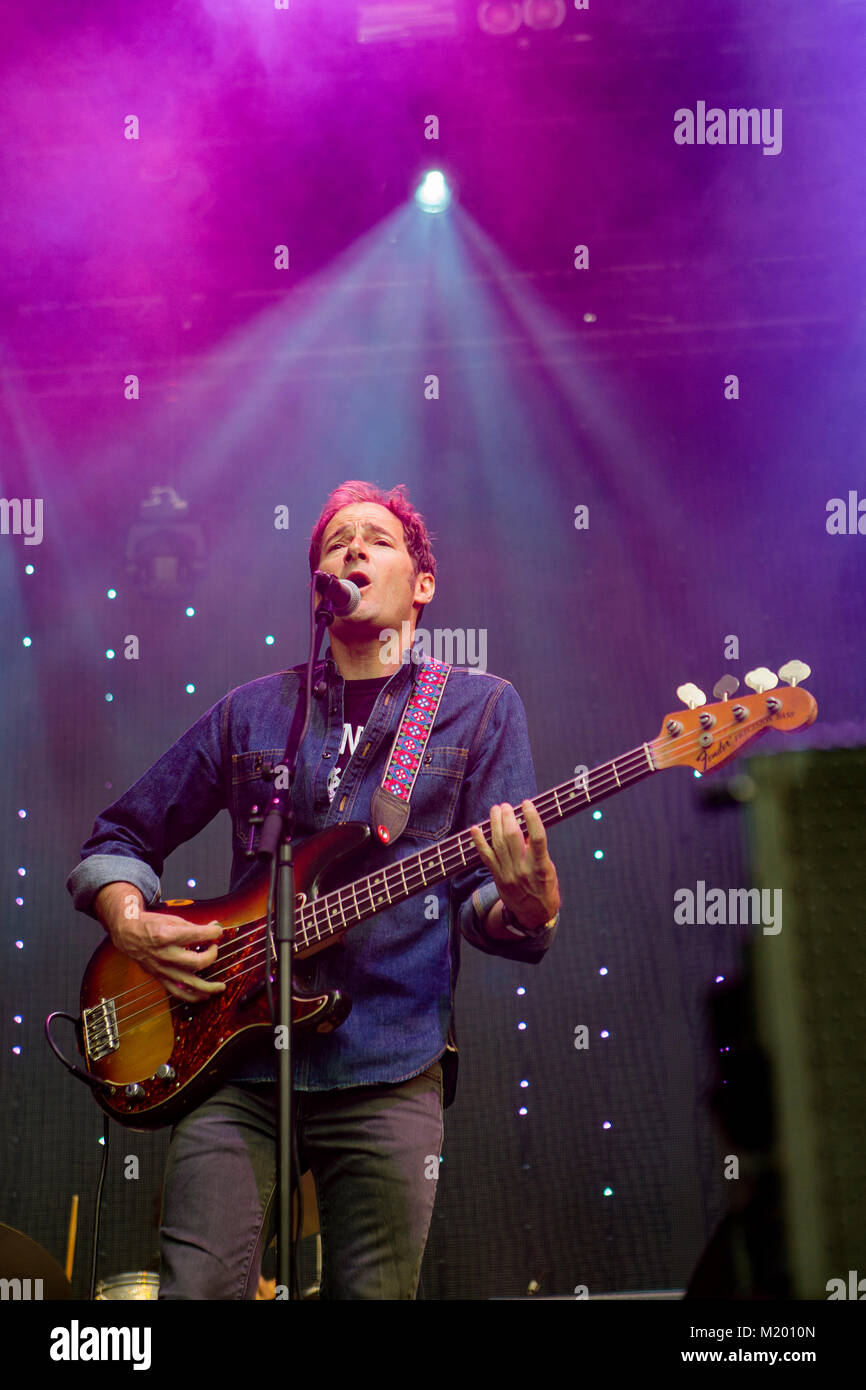 The American alternative rock band Wilco performs a live concert at the ...