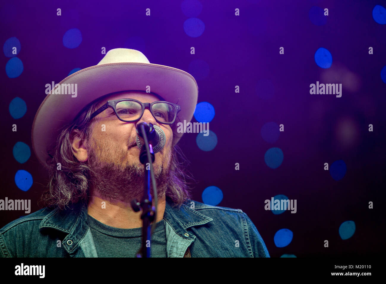 The American alternative rock band Wilco performs a live concert at the ...