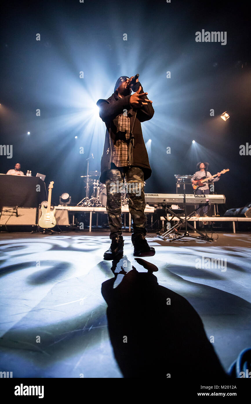 The American rapper, singer and musician Wyclef Jean performs a live ...