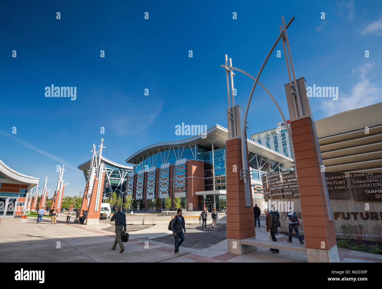 Aldred Centre building at SAIT Polytechnic, Southern Alberta Institute ...
