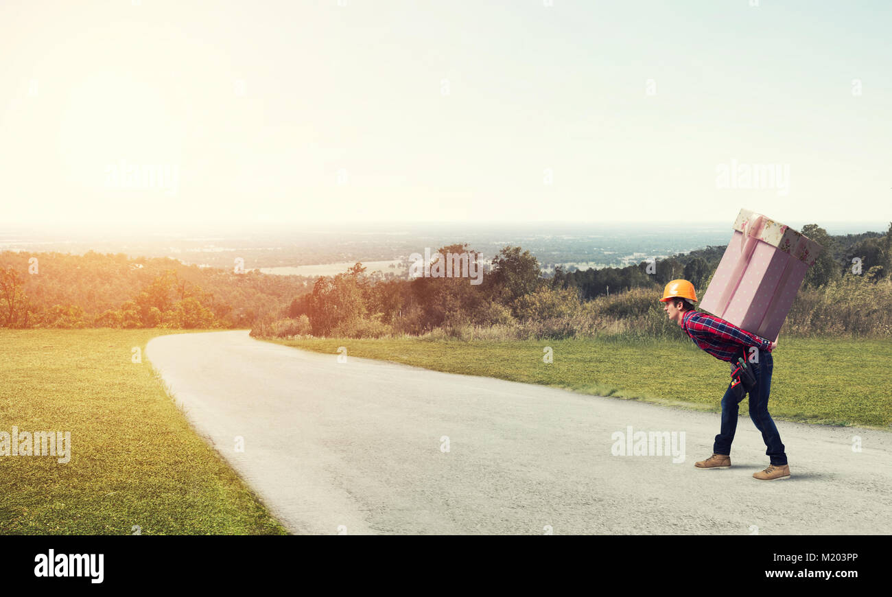 Delivery service concept Stock Photo - Alamy