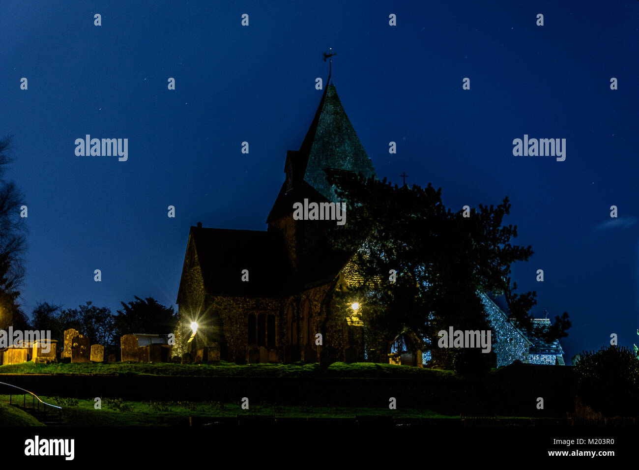 St margaret's church ditchling hi-res stock photography and images - Alamy