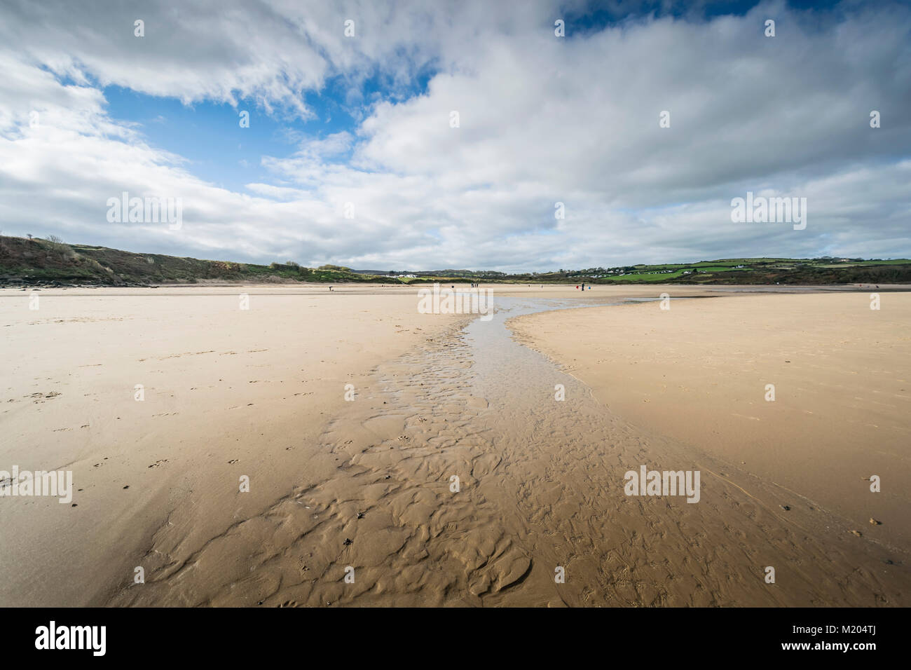 Lligwy Bay beach on the East coast of Anglesey Stock Photo - Alamy