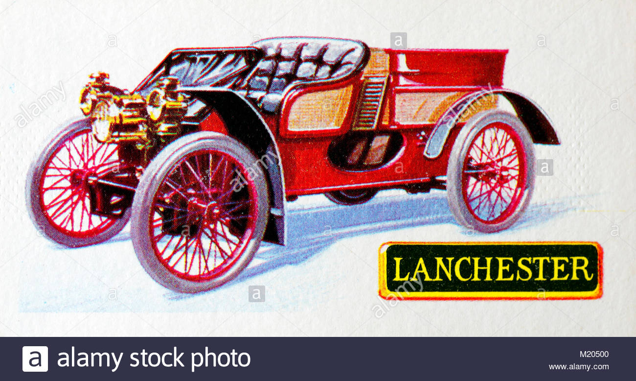 Old lanchester car hi-res stock photography and images - Alamy