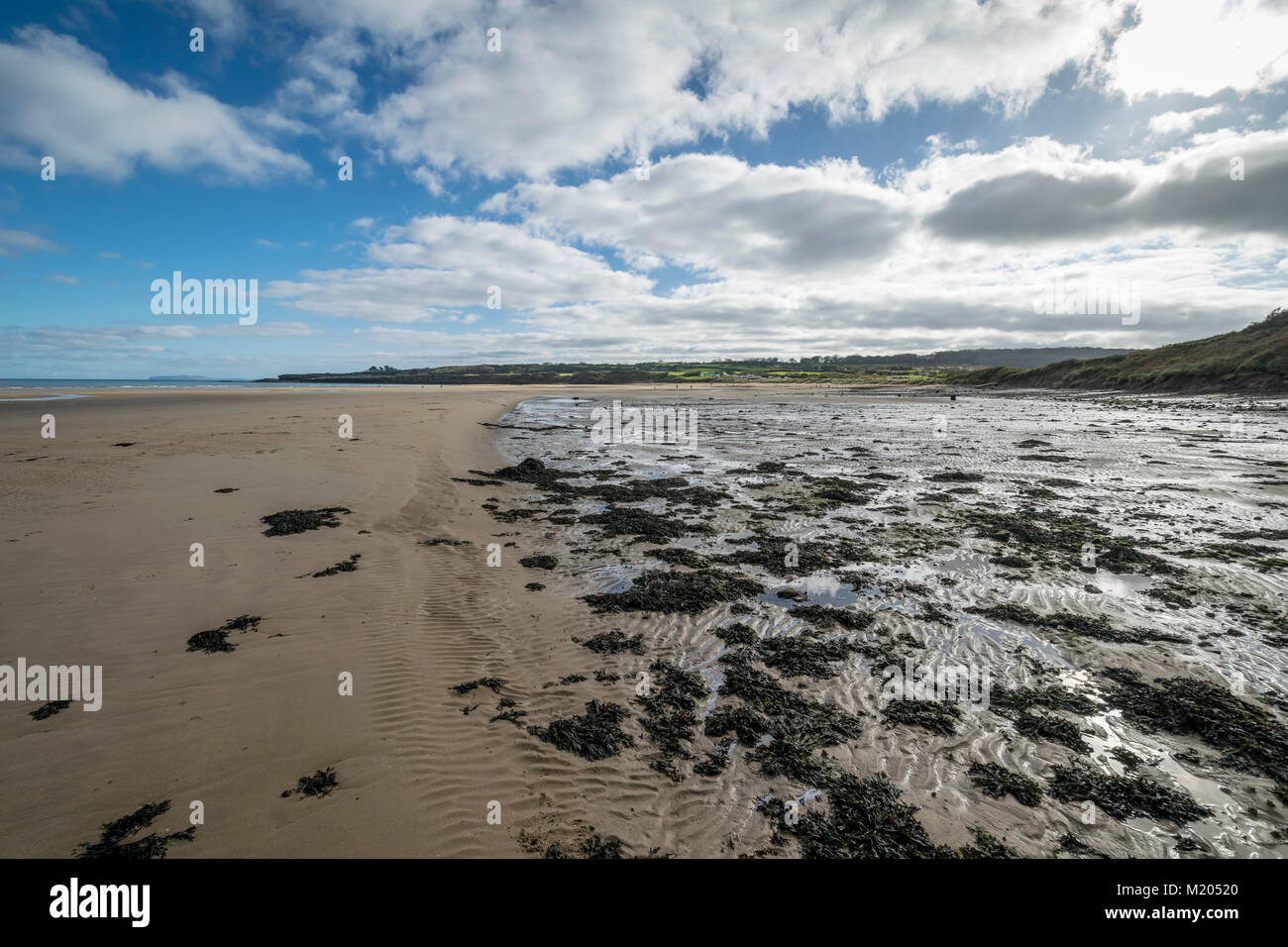 Lligwy Bay beach on the East coast of Anglesey Stock Photo - Alamy