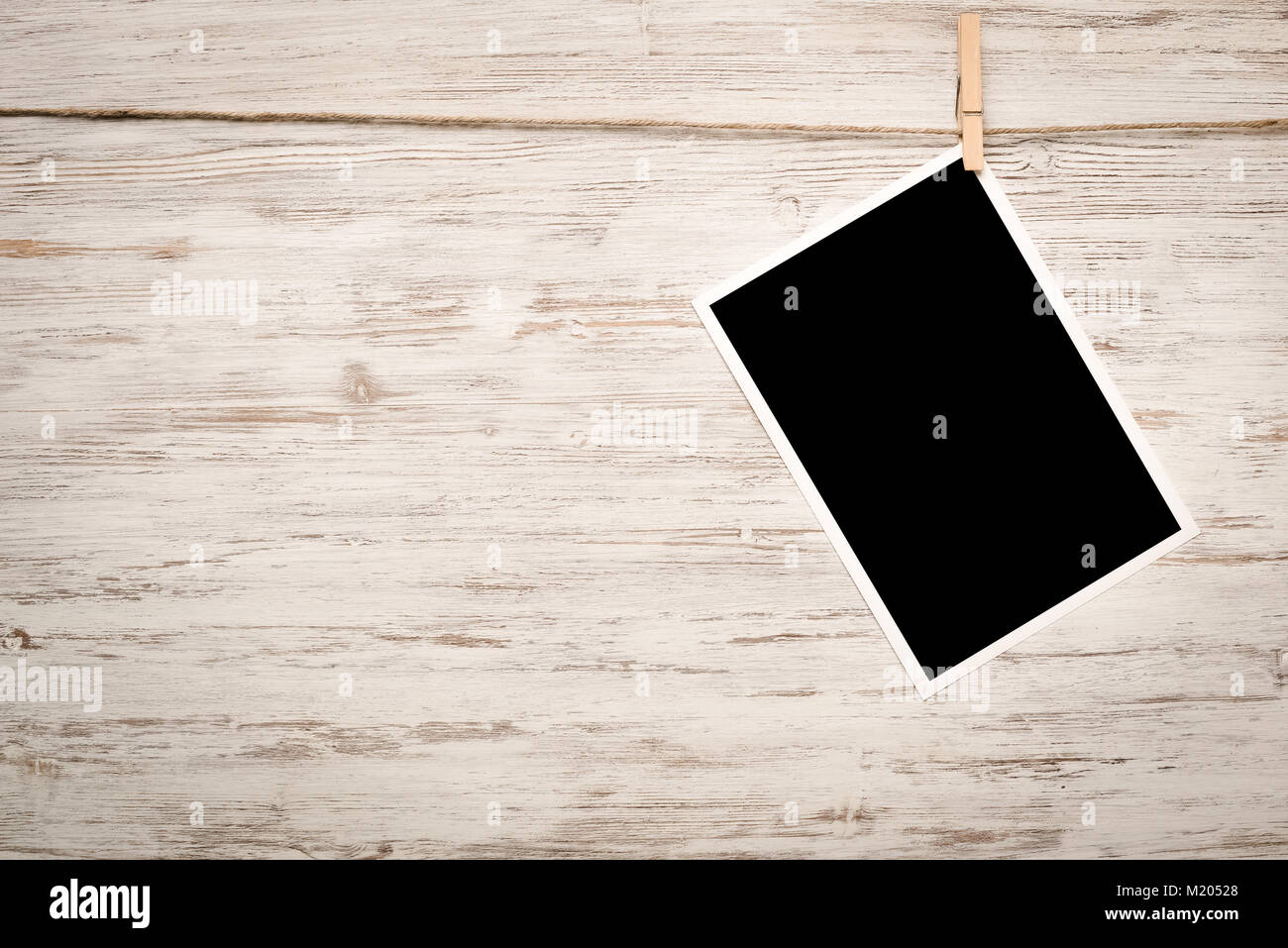 Black photo frame Stock Photo - Alamy