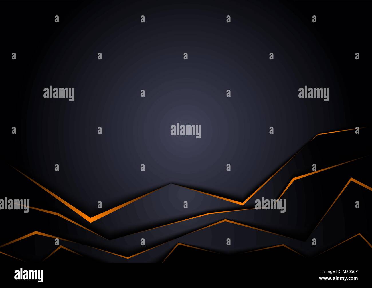 Black Background with Orange Edges Stock Vector Image & Art - Alamy