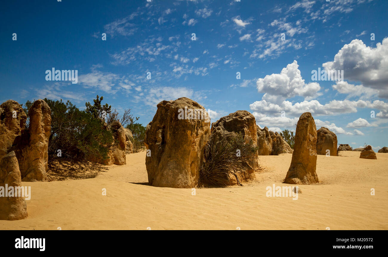 Limestone hoodoos created from seashells deposited in a much earlier ...