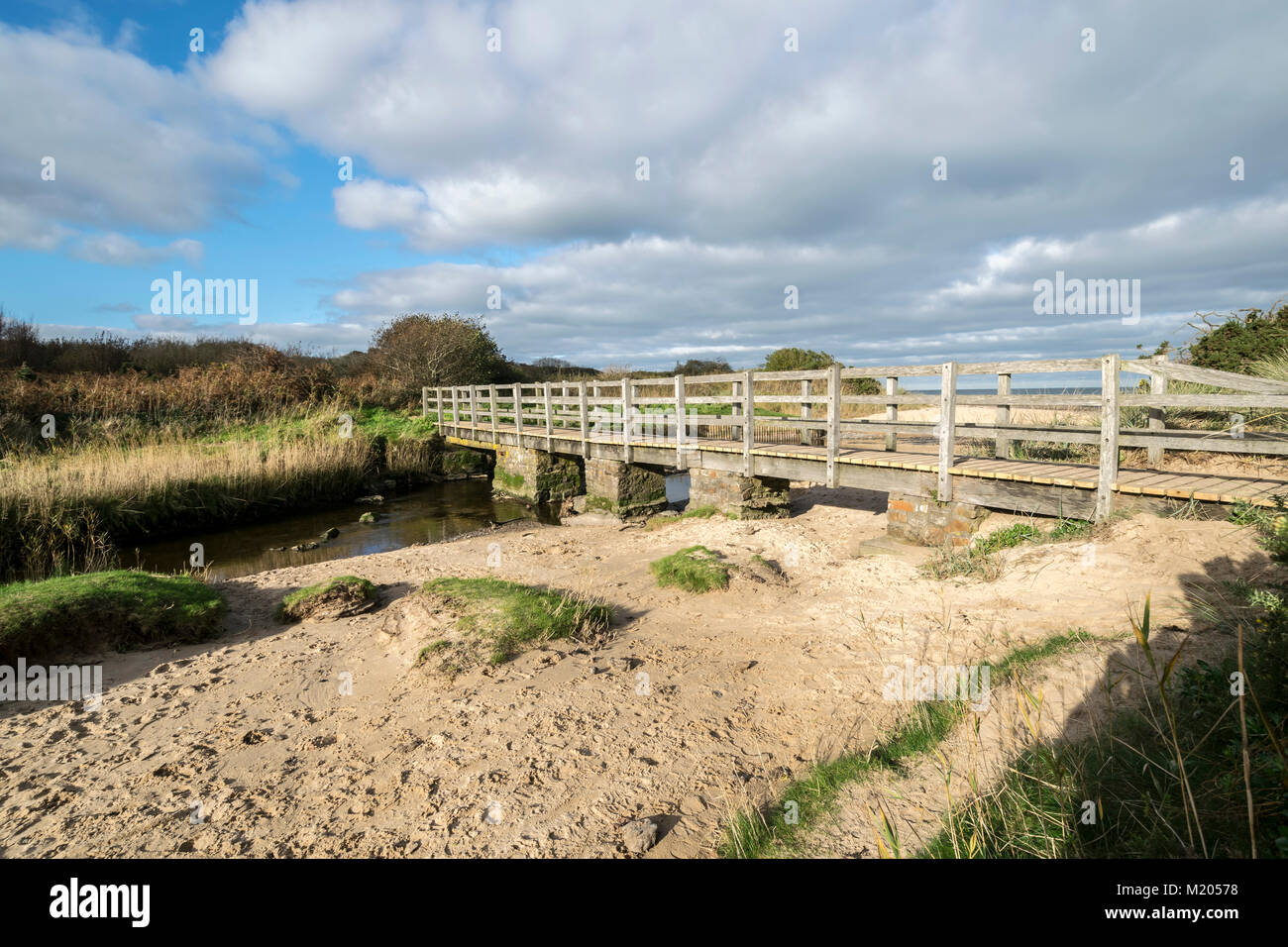 Lligwy footbridge hi-res stock photography and images - Alamy
