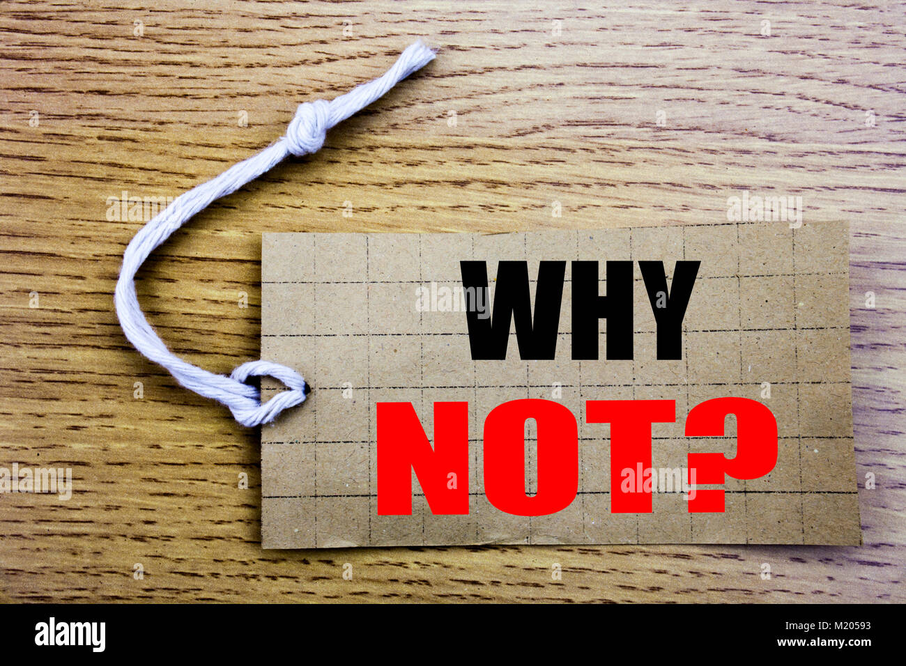 Why Not Question. Business concept for online saleLeadership Motivation ...