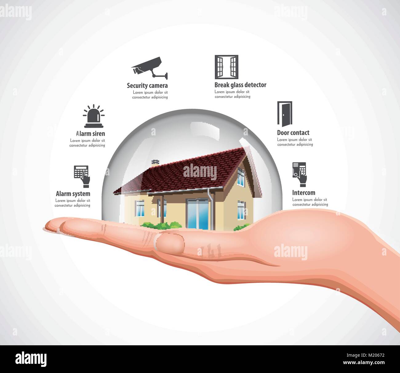 Investment on real estate Stock Vector Images - Alamy