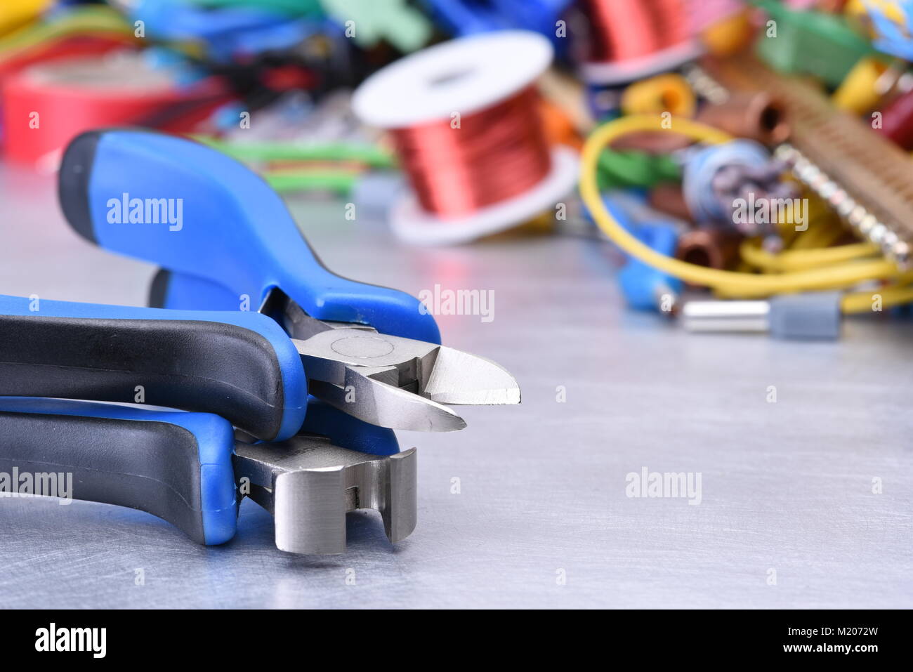 Electrician tools hi-res stock photography and images - Alamy