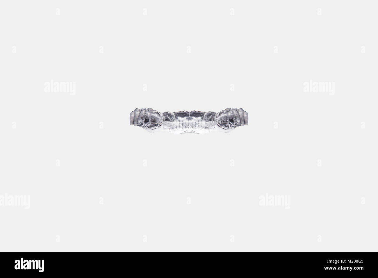 Isolated invis aligner view from studio Stock Photo - Alamy