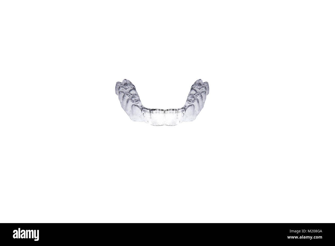 Isolated invis aligner view from studio Stock Photo - Alamy