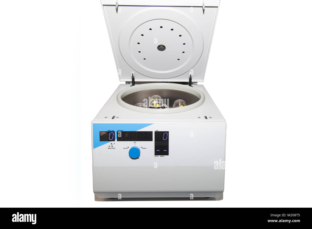 Isolated closeup view of centrifuge machine Stock Photo - Alamy