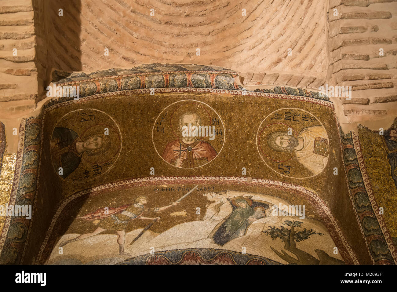 Istanbul, Turkey; November 28, 2015: Christian Fresco from Istanbul ...
