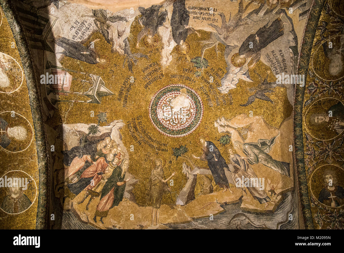 Istanbul, Turkey; November 28, 2015: Christian Fresco from Istanbul ...