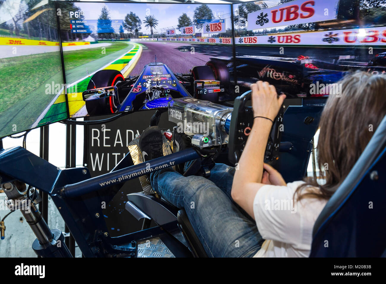 Crowd simulation hi-res stock photography and images - Alamy