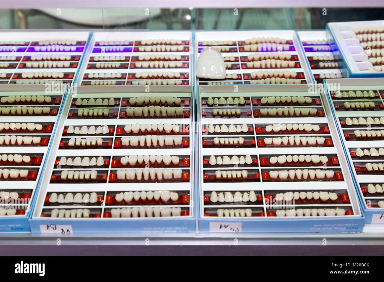 close up to pivot tooth for dental surgery Stock Photo - Alamy