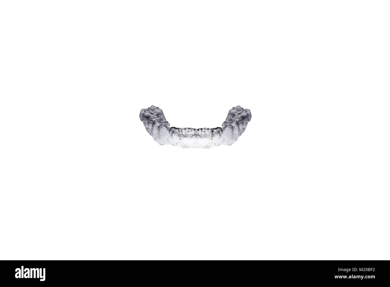 Isolated invis aligner view from studio Stock Photo - Alamy