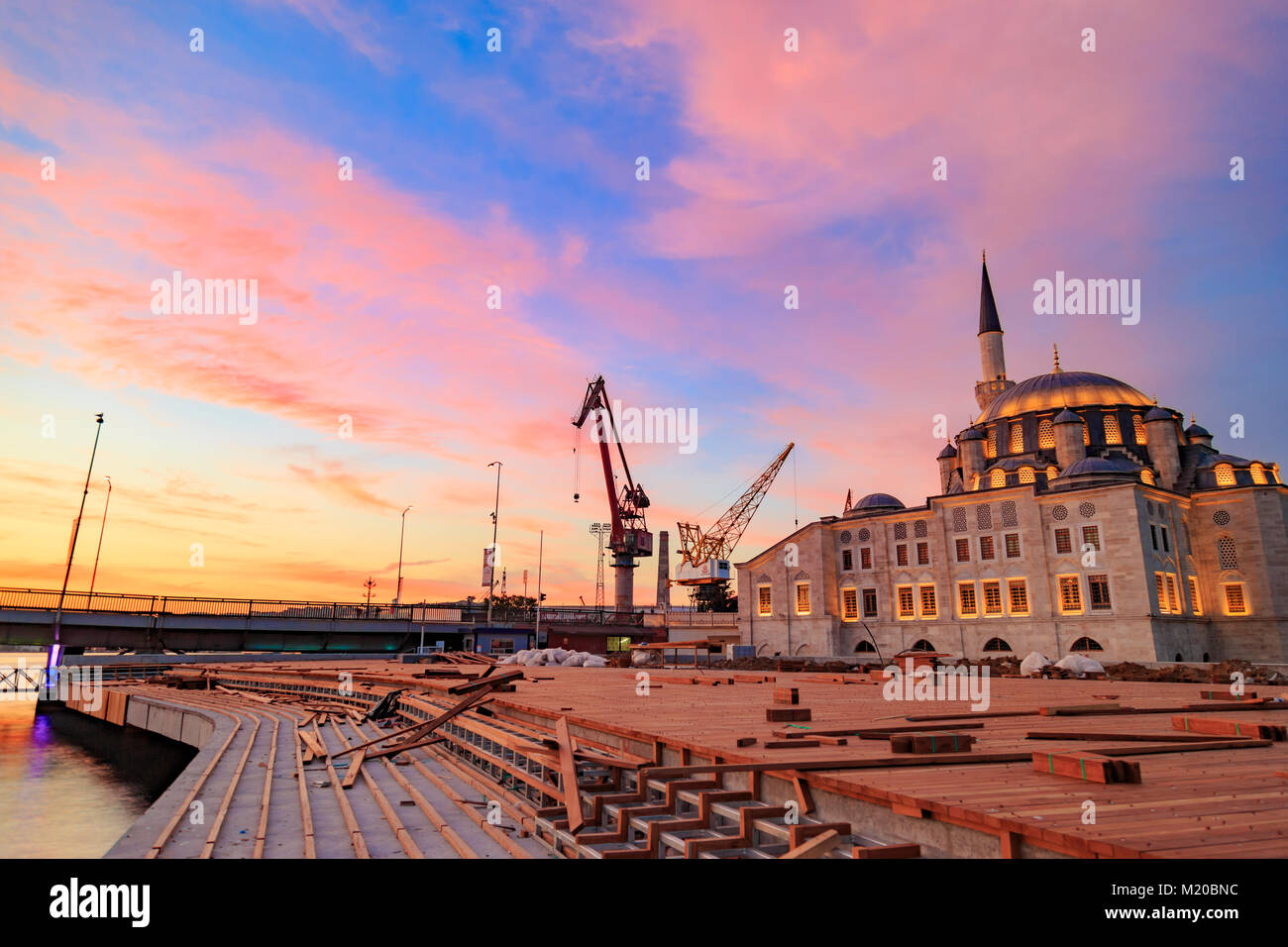 Container ship mosque marmara hi-res stock photography and images - Alamy