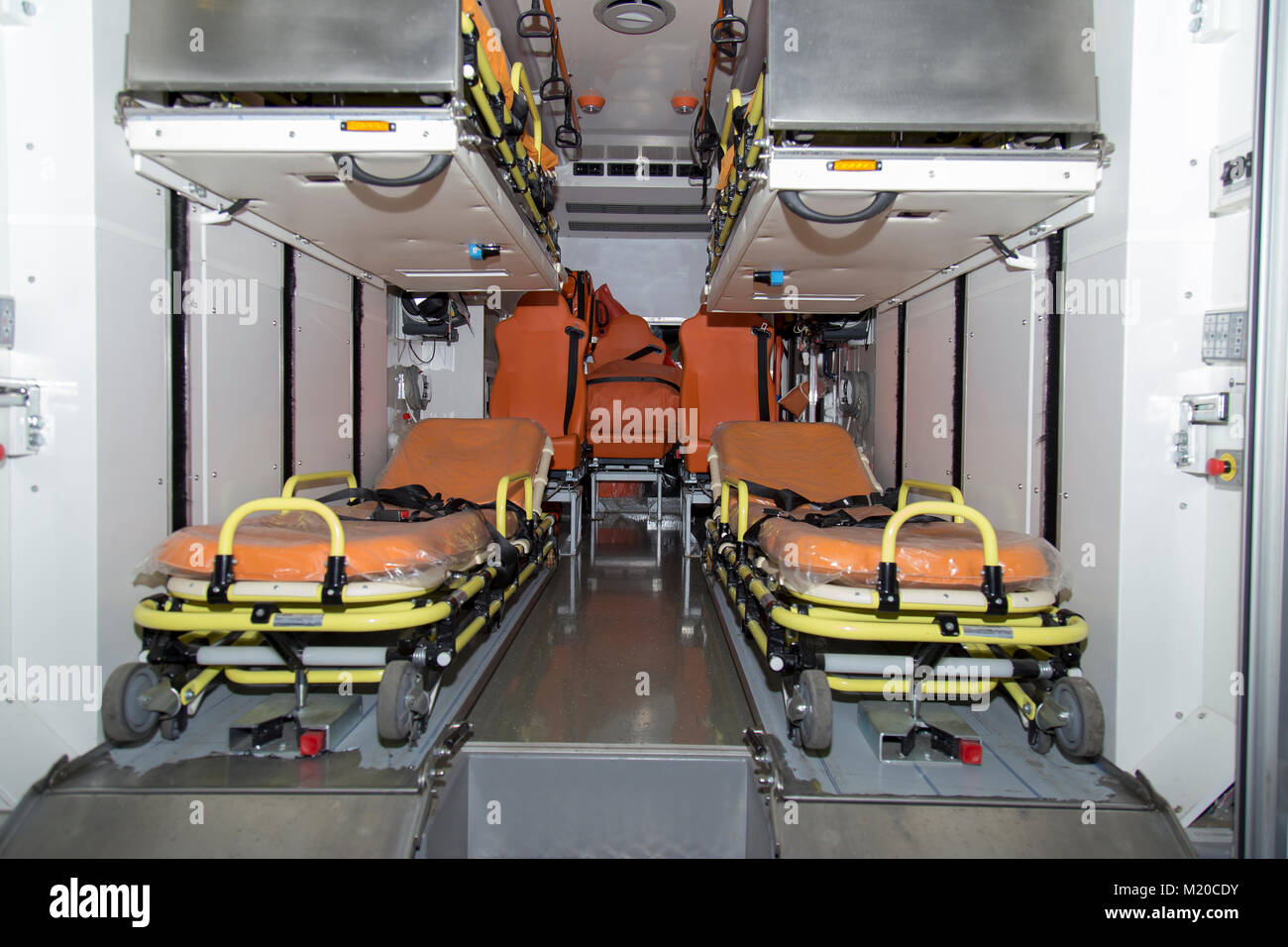 Inside An Ambulance Stock Photos & Inside An Ambulance Stock Images - Alamy