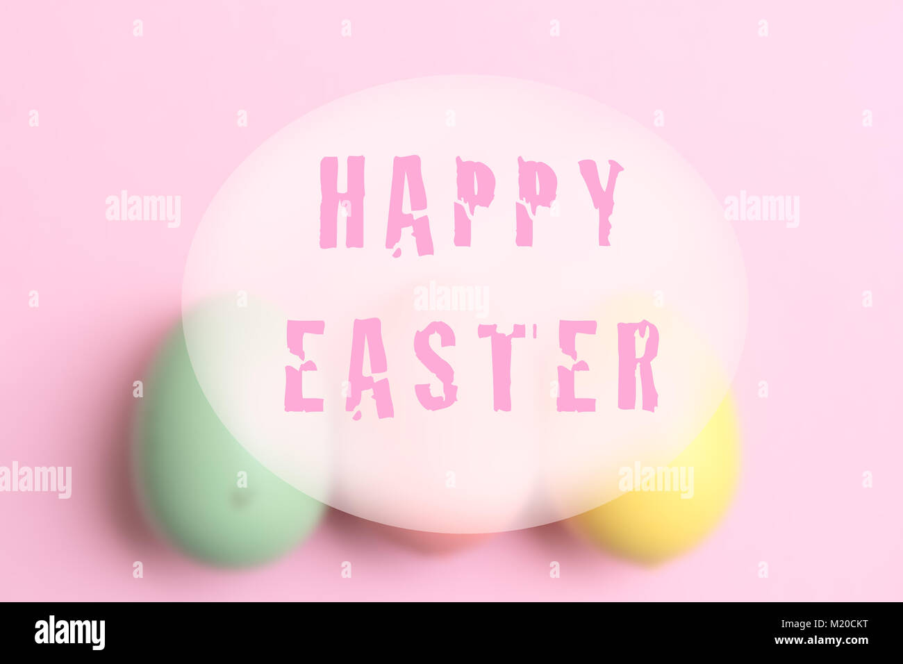 Happy easter message template hi-res stock photography and images - Alamy