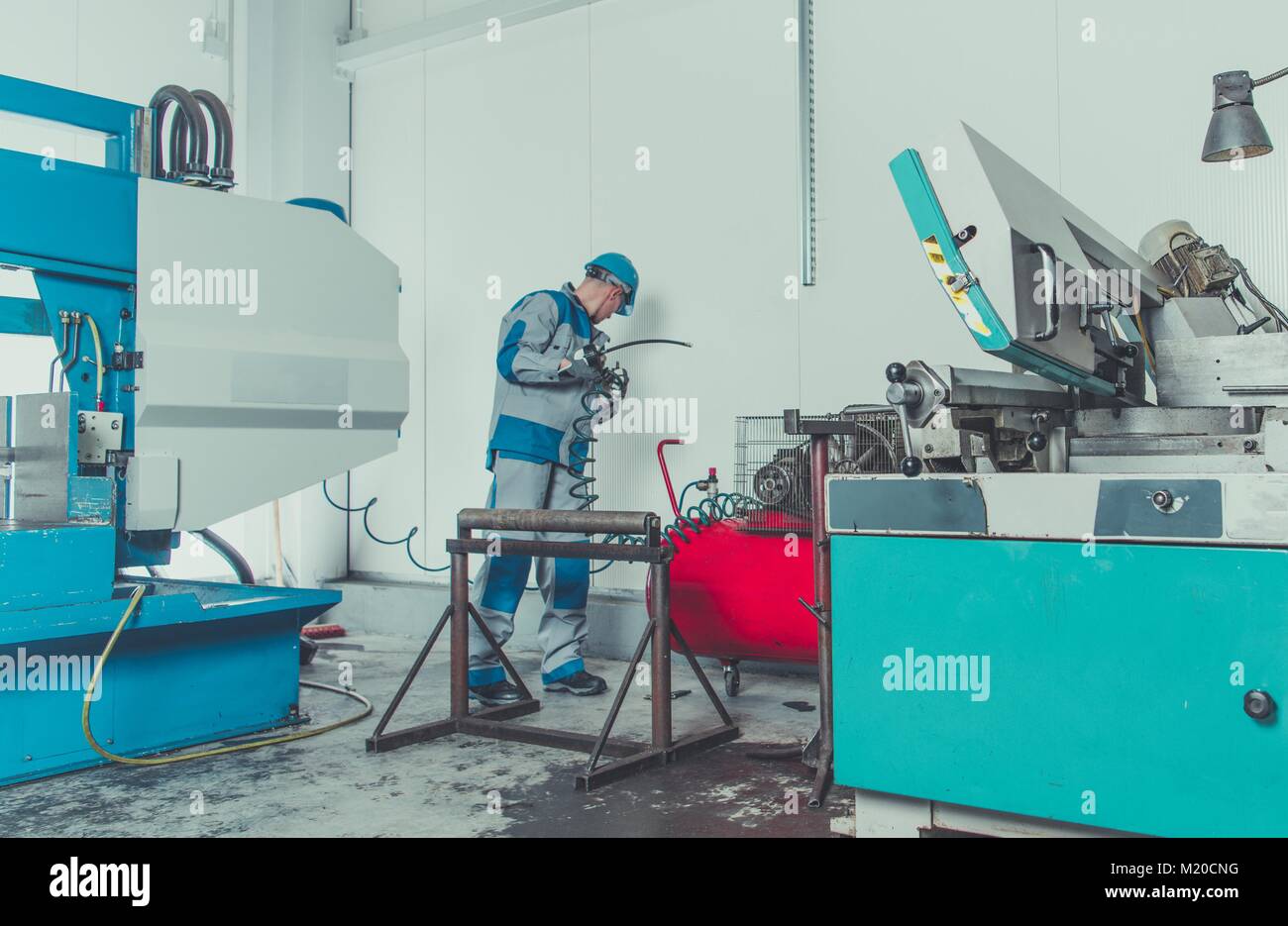 Inside warehouse machines hi-res stock photography and images - Alamy