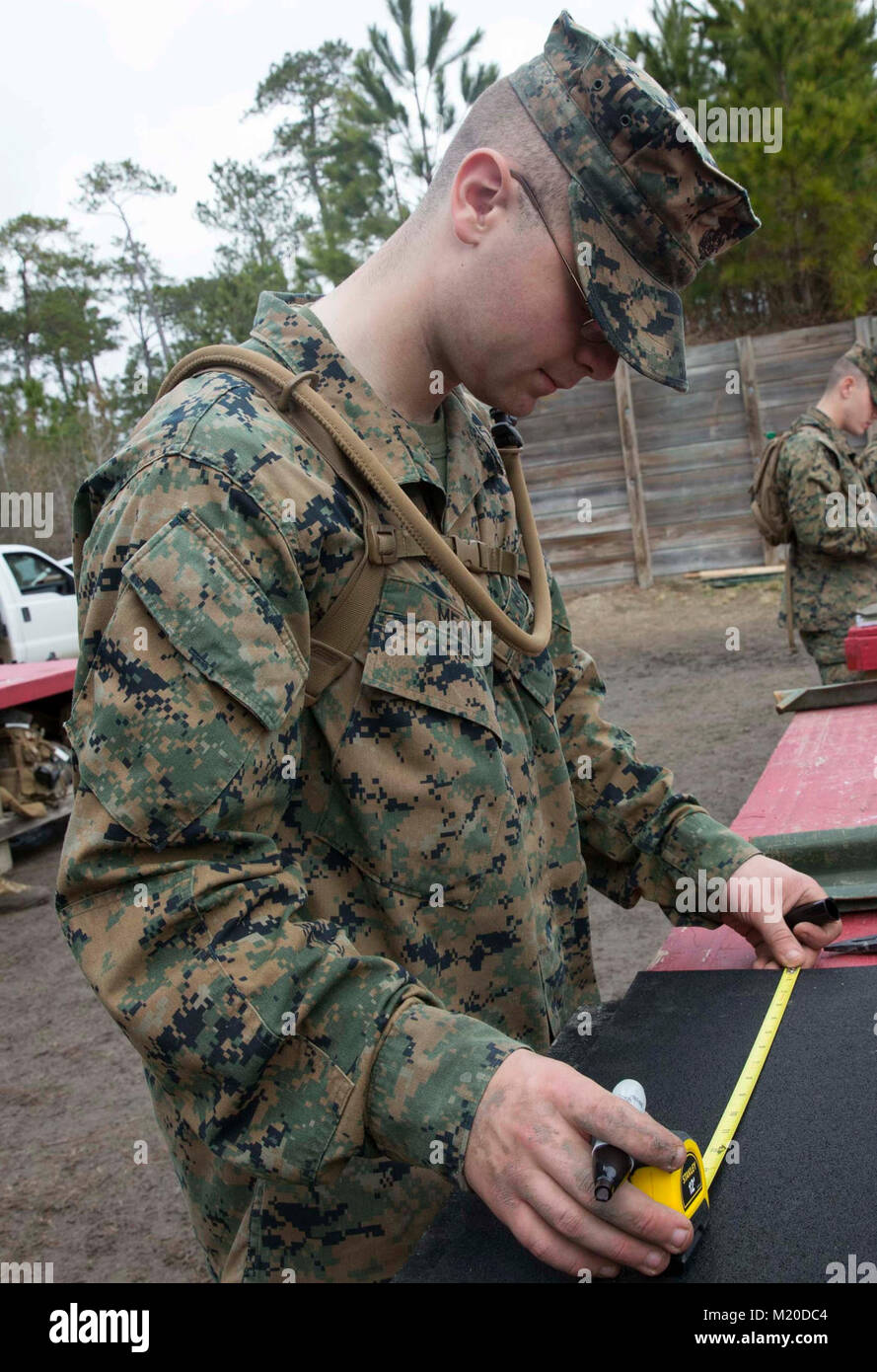 Pvt. Mason Mead, student in an Assaultman Course with Infantry Training ...