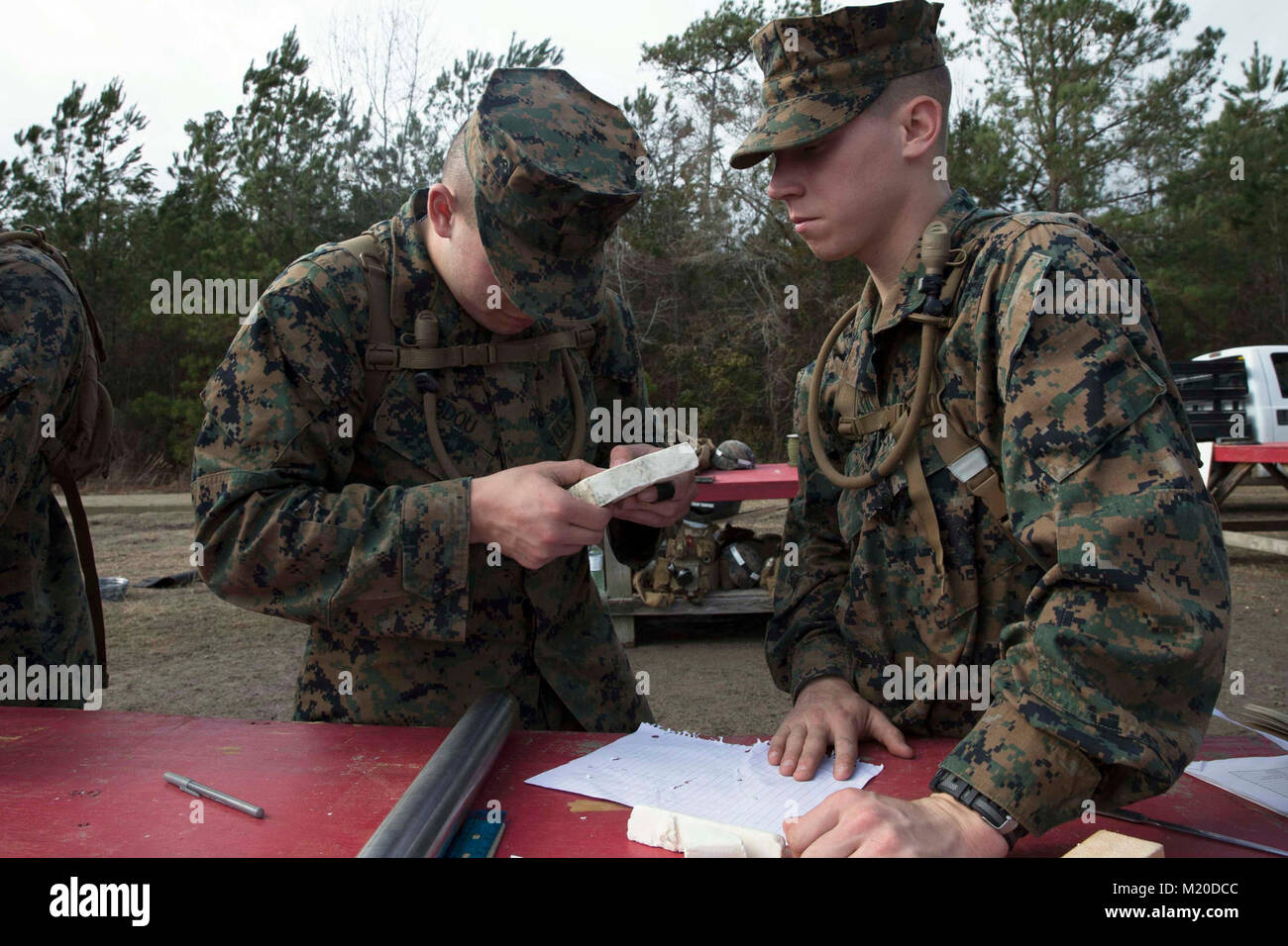 Marines in an Assaultman Course with Infantry Training Battalion ...