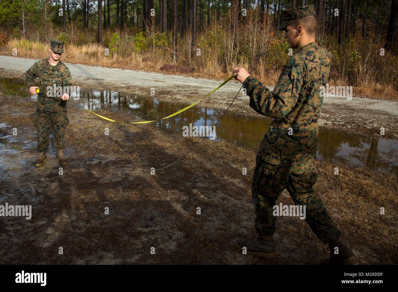Marines in an Assaultman Course with Infantry Training Battalion ...