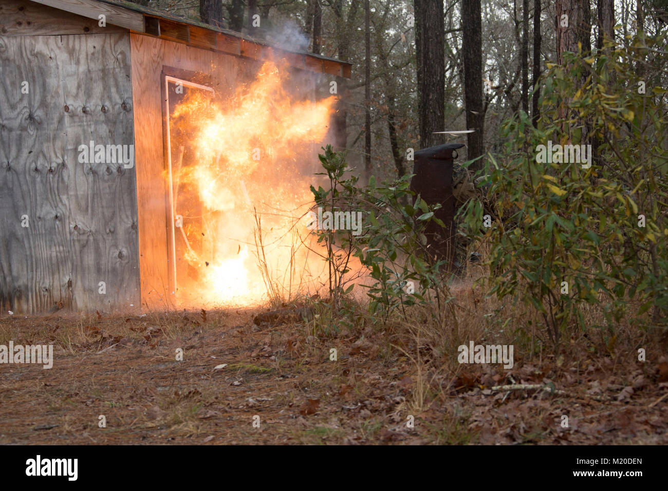Marines in an Assaultman Course with the Infantry Training Battalion ...