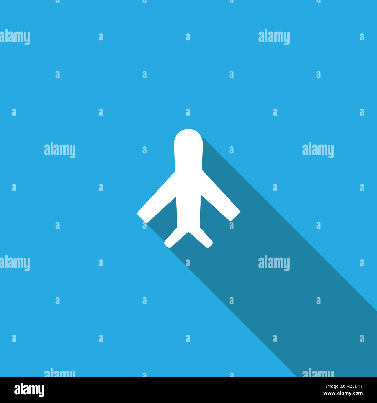 Plane icon vector, solid illustration , vector Stock Photo - Alamy