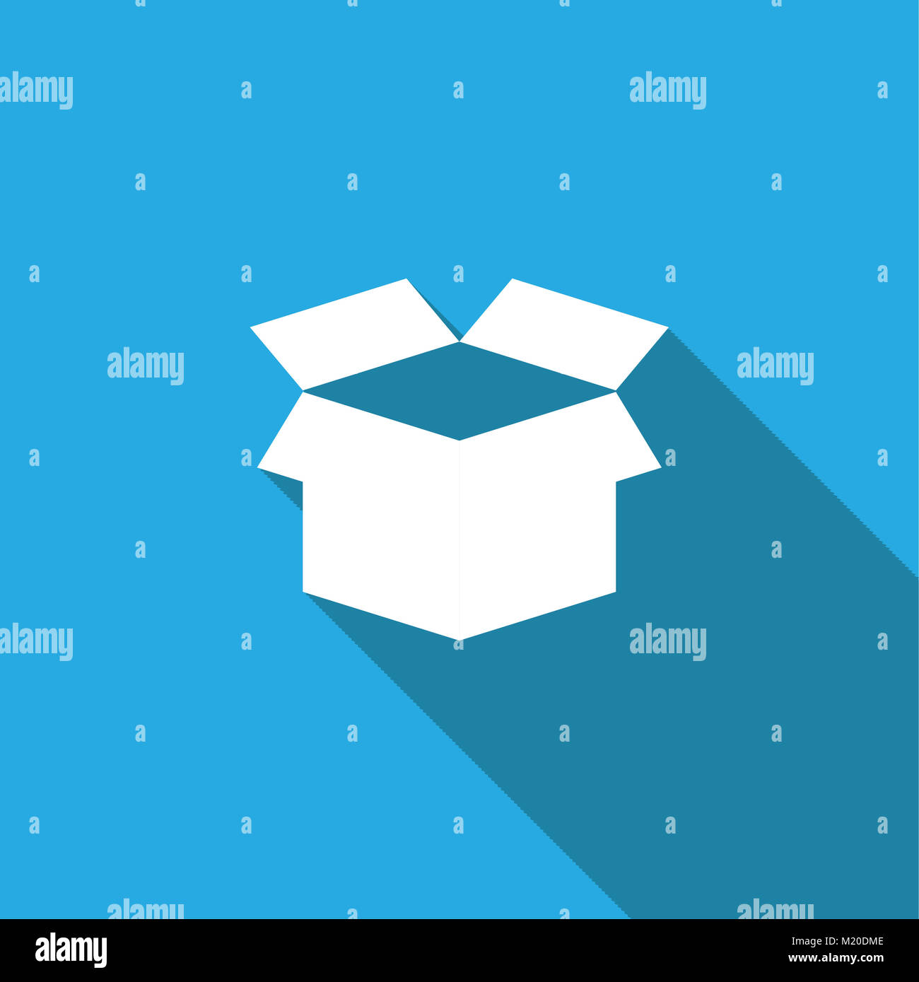 box icon on white background , Vector Stock Photo - Alamy