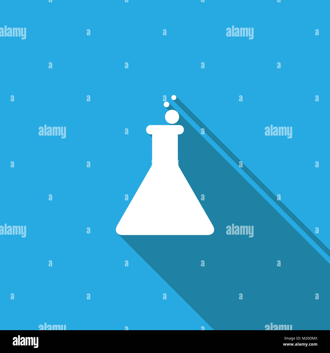 Bottle Science Experiment icon on white background , Vector Stock Photo ...