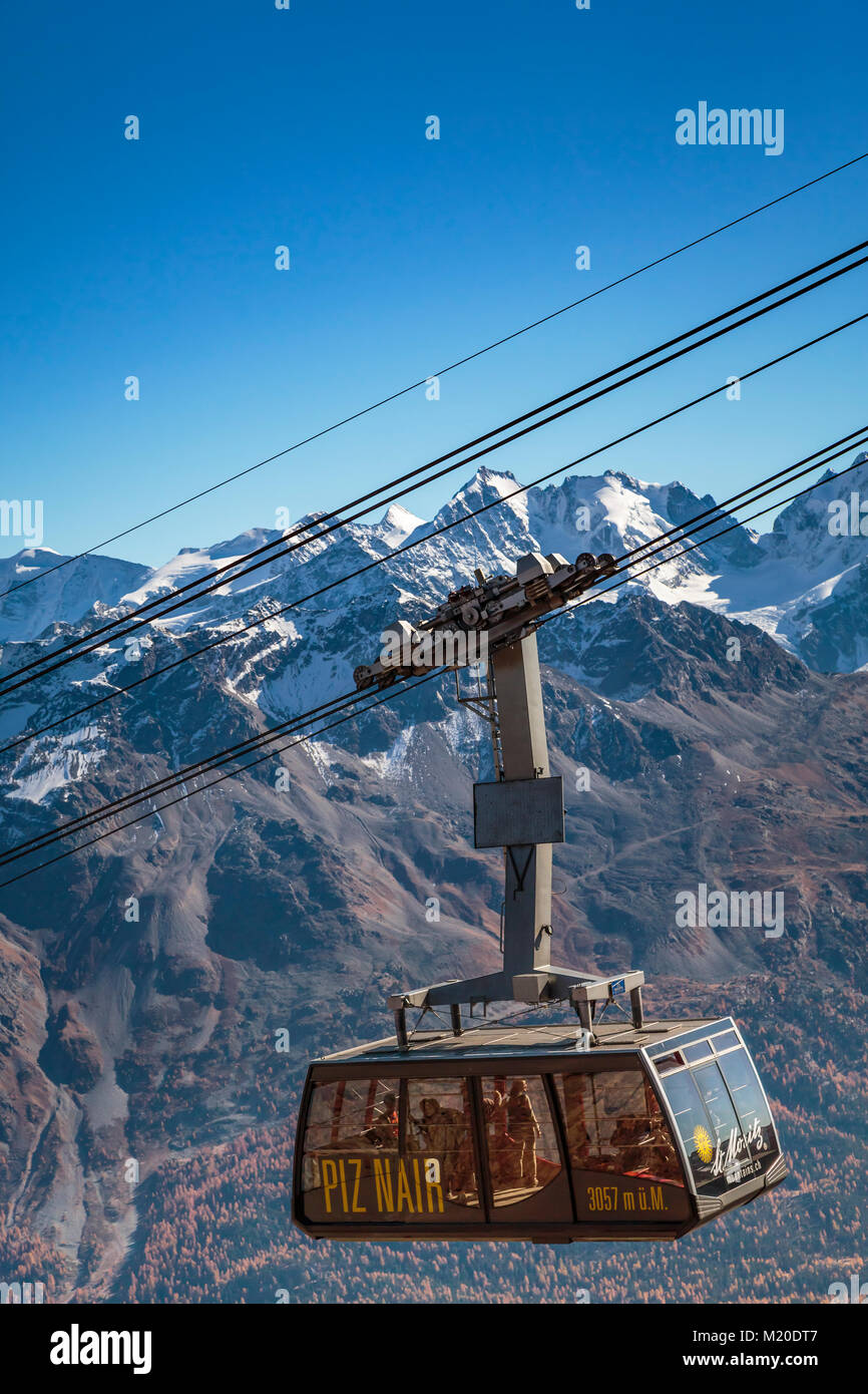 Switzerland cable car hi-res stock photography and images - Alamy
