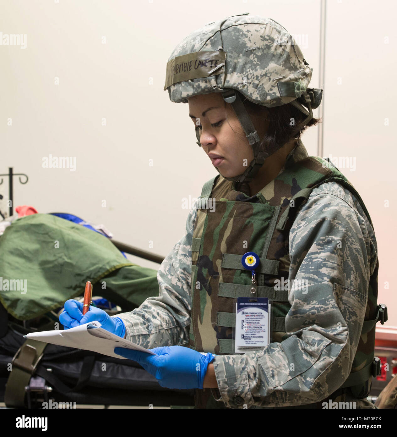 Members of the 18th Medical Group prep to treat simulated patients ...