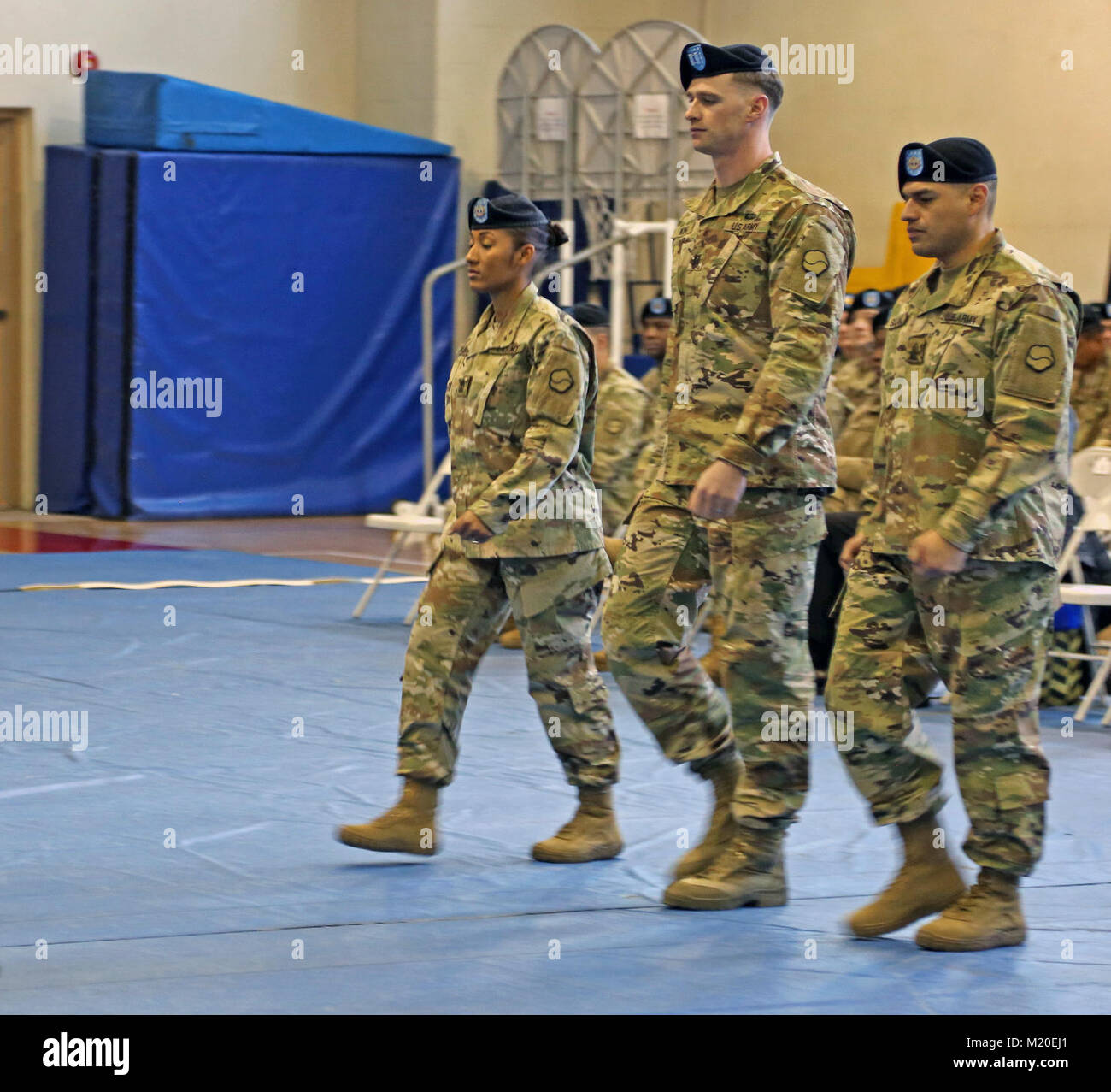 1st Sgt. Johanna Y. Castro (Left), the outgoing senior enlisted leader ...