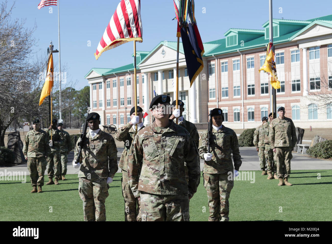 Col. Michael Adams, commander of the 1st Armored Brigade Combat Team ...