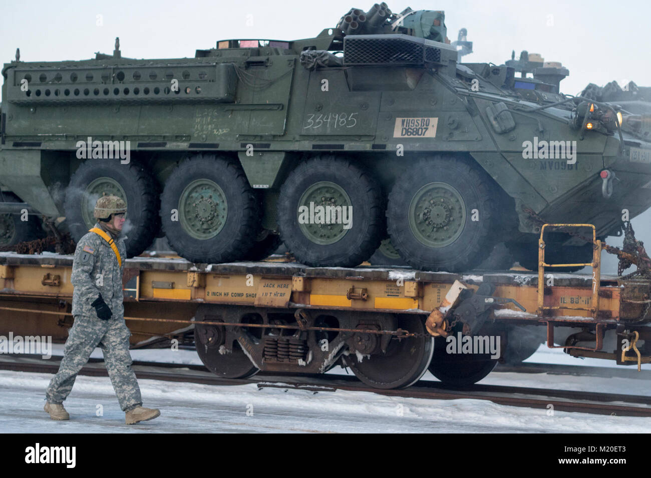 U s military stryker brigade hi-res stock photography and images - Alamy