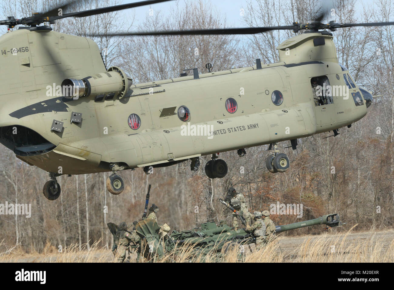 Artillerymen from 3rd Battalion, 320th Field Artillery Regiment, 101st ...