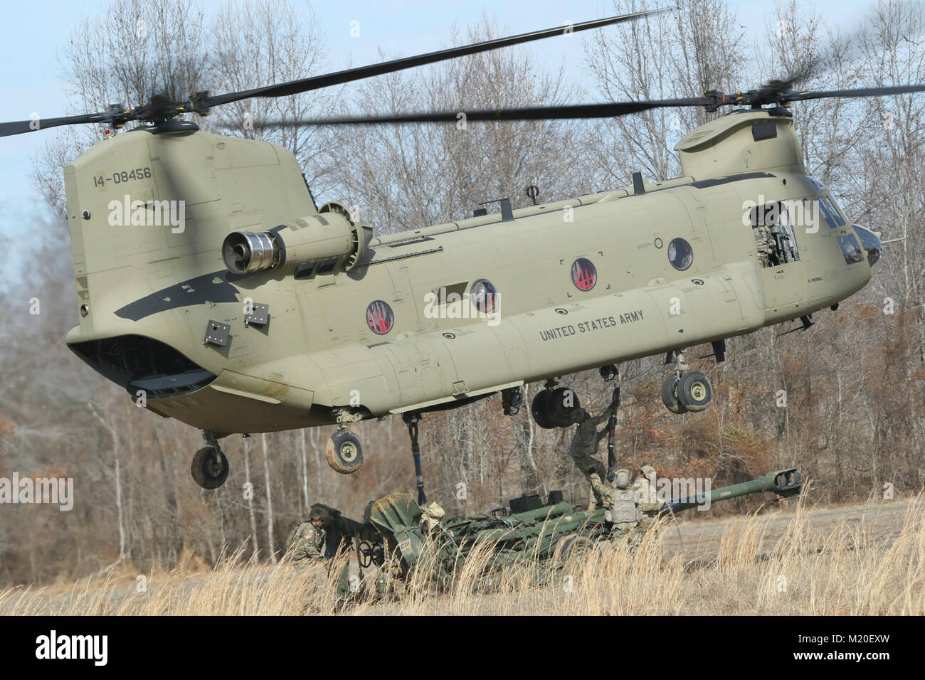 Artillerymen from 3rd Battalion, 320th Field Artillery Regiment, 101st ...