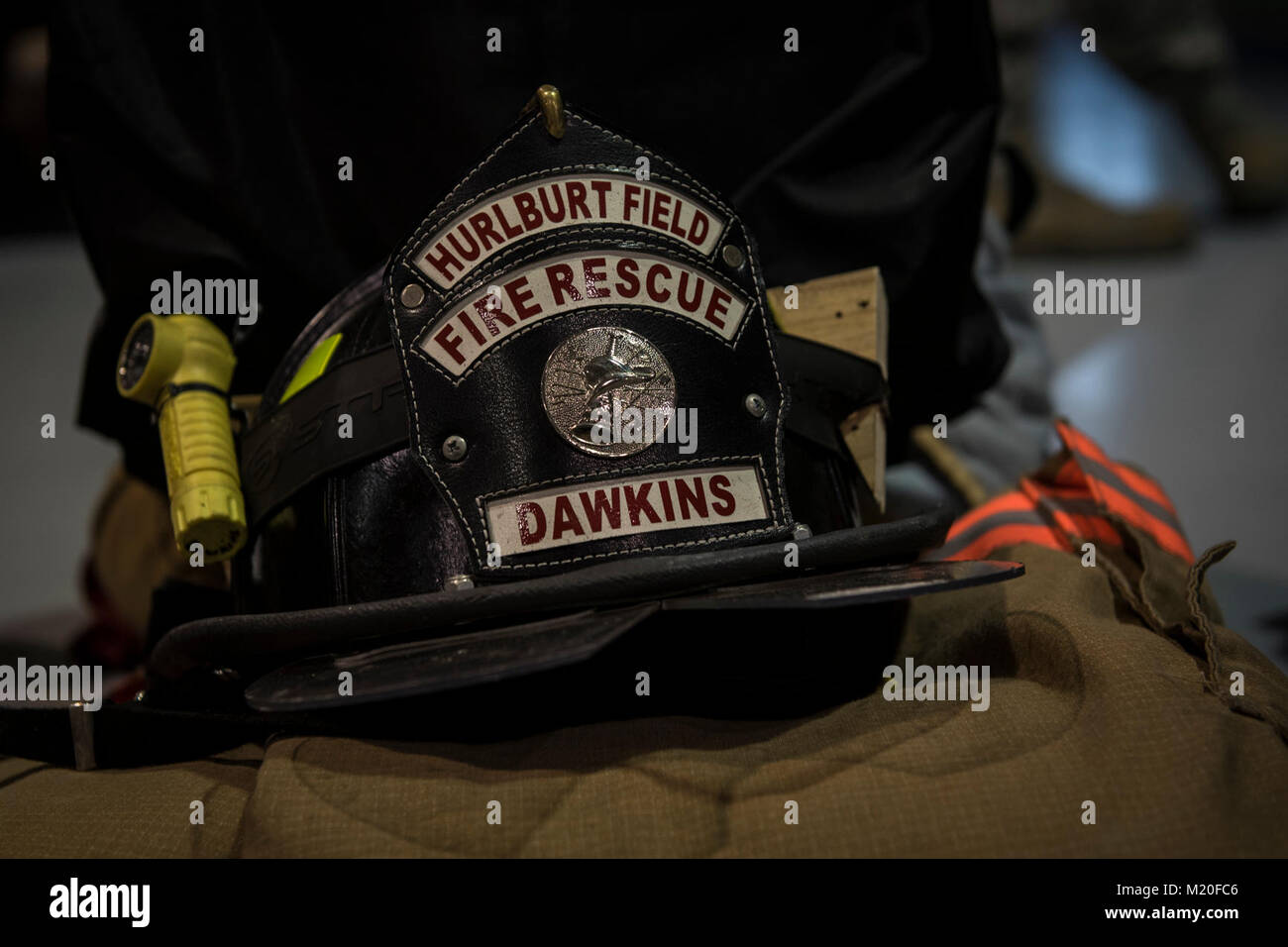 Firefighters with the 1st Special Operations Civil Engineer Squadron ...