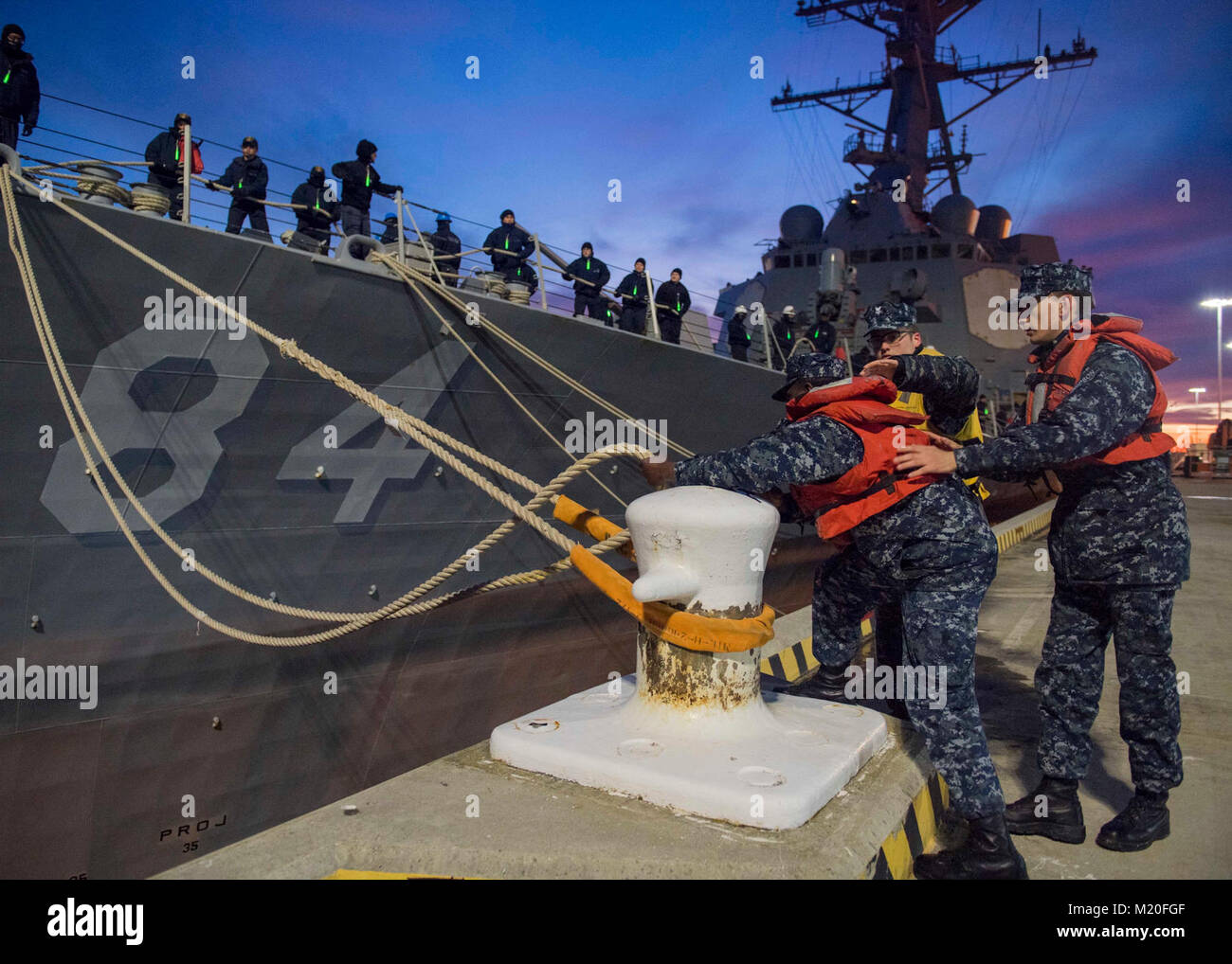 Uss Bulkeley Operations High Resolution Stock Photography and Images ...