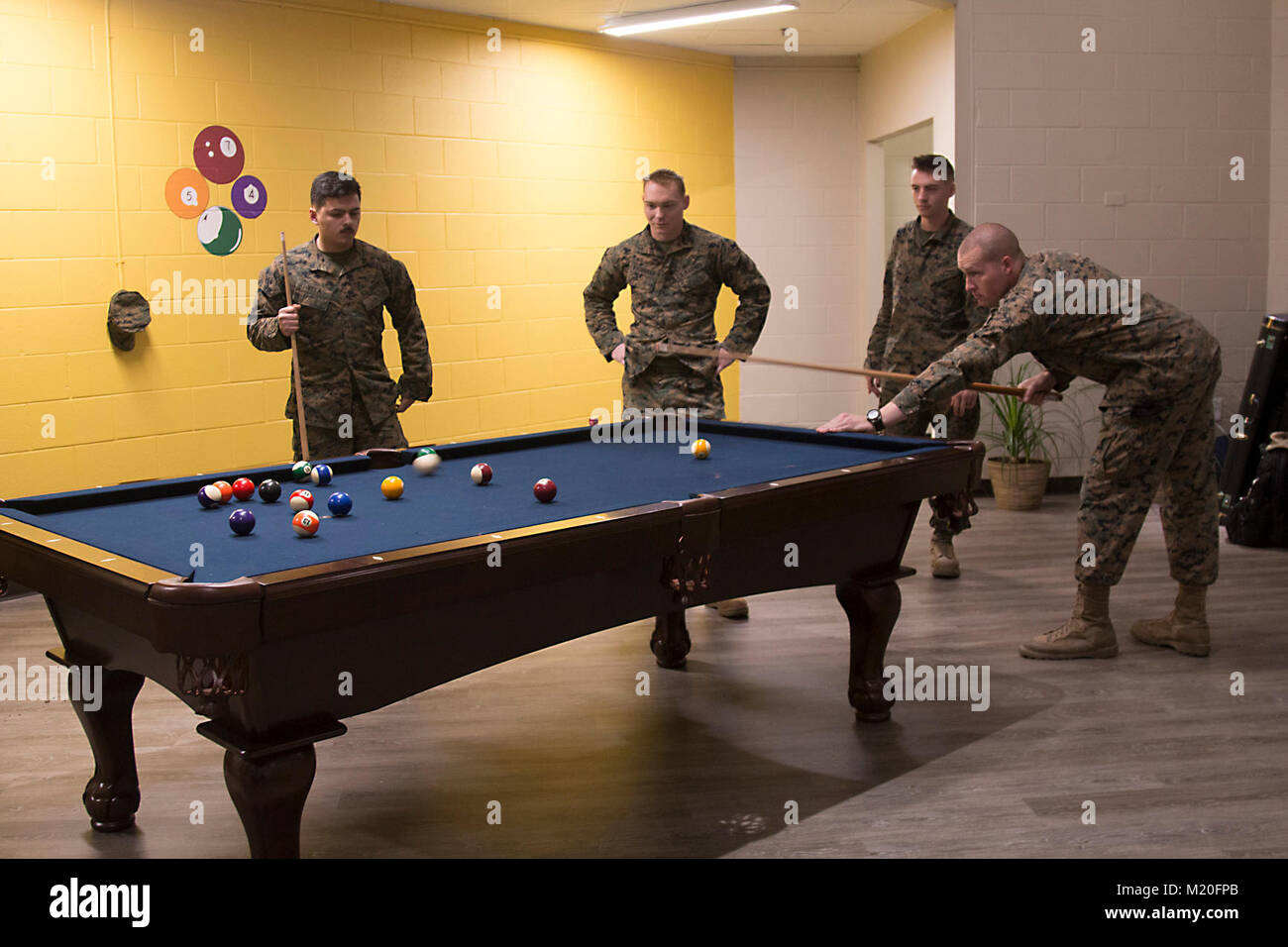 U.S. Marines with the 2nd Maintenance Battalion at Camp Lejeune Marine ...