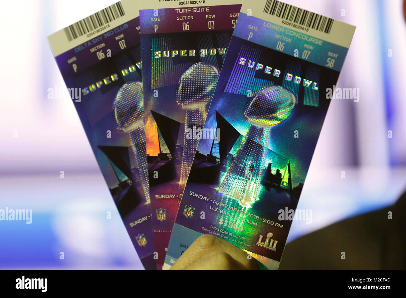 Counterfeit super bowl merchandise hi-res stock photography and images ...