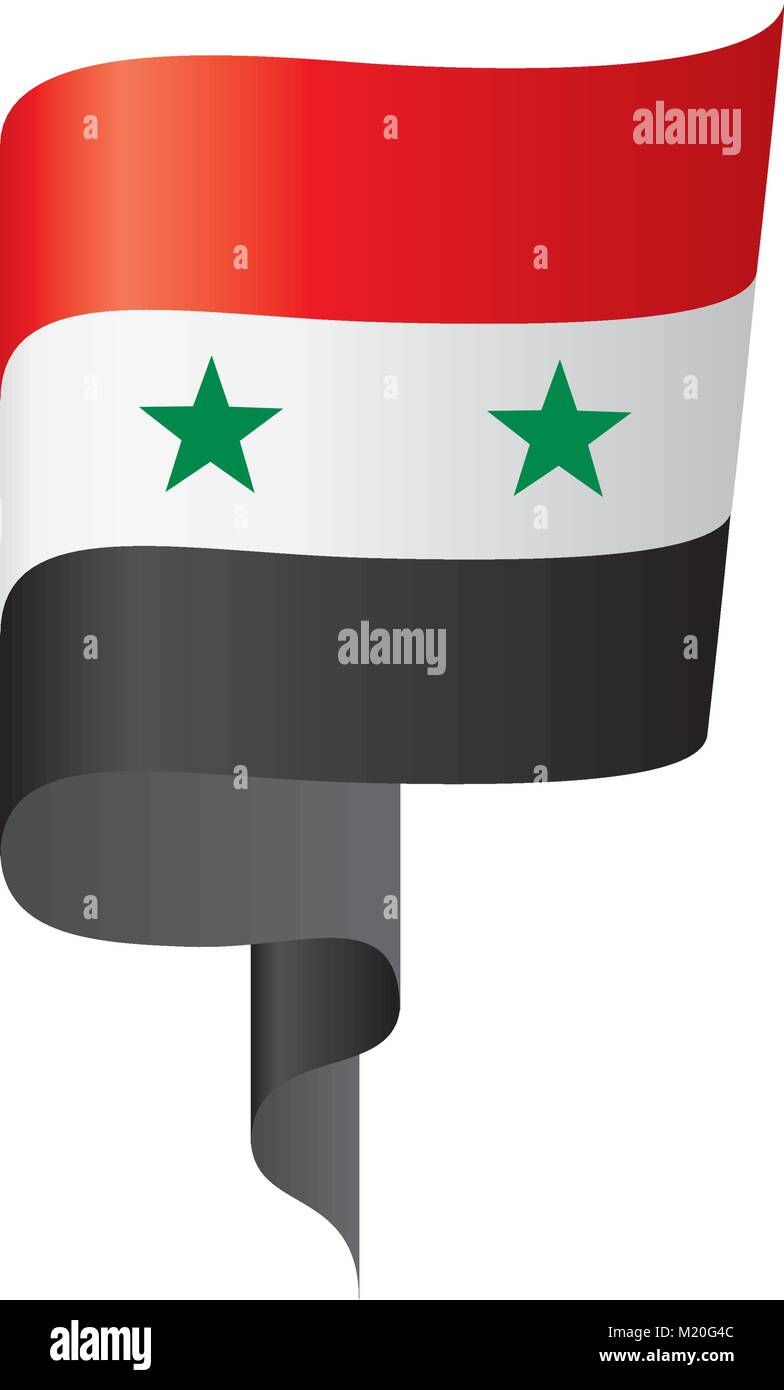 Syria flag, vector illustration Stock Vector Image & Art - Alamy