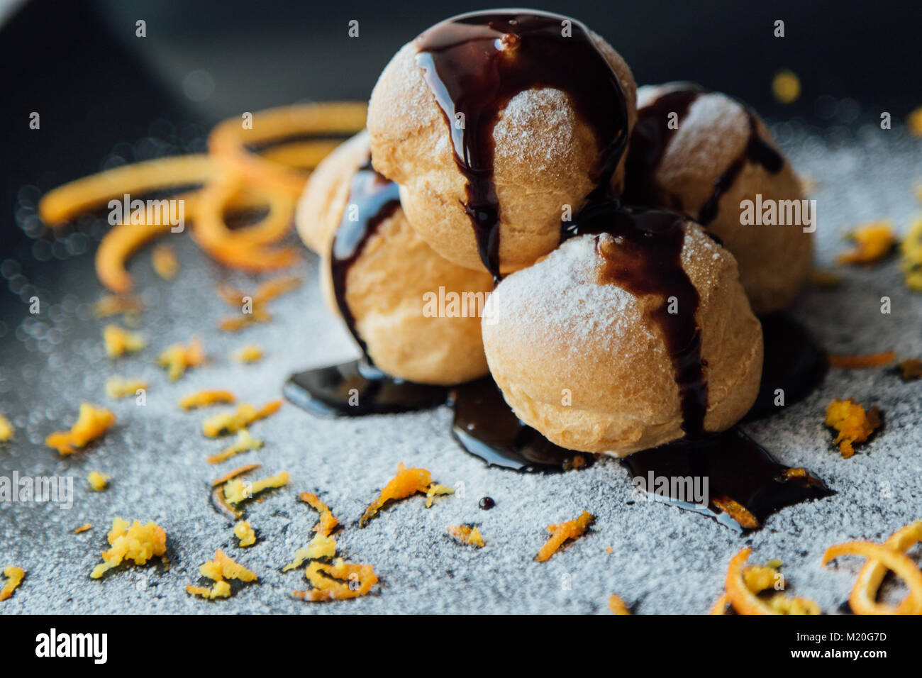 Profiteroles hi-res stock photography and images - Alamy